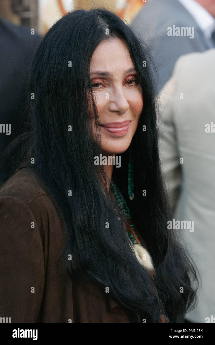 Cher at the World Premiere of Columbia Pictures and Metro-Goldwyn-Mayer ...