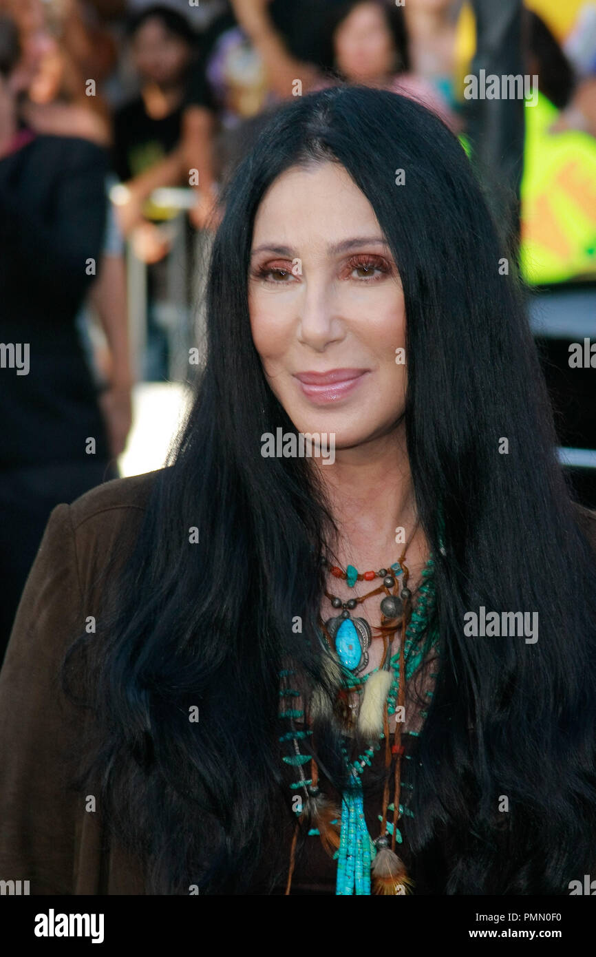 Cher at the World Premiere of Columbia Pictures and Metro-Goldwyn-Mayer ...