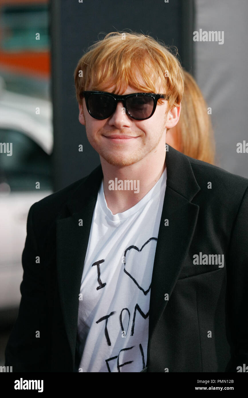 Rupert Grint at the Premiere of 20th Century Fox's' "Rise of the Planet ...