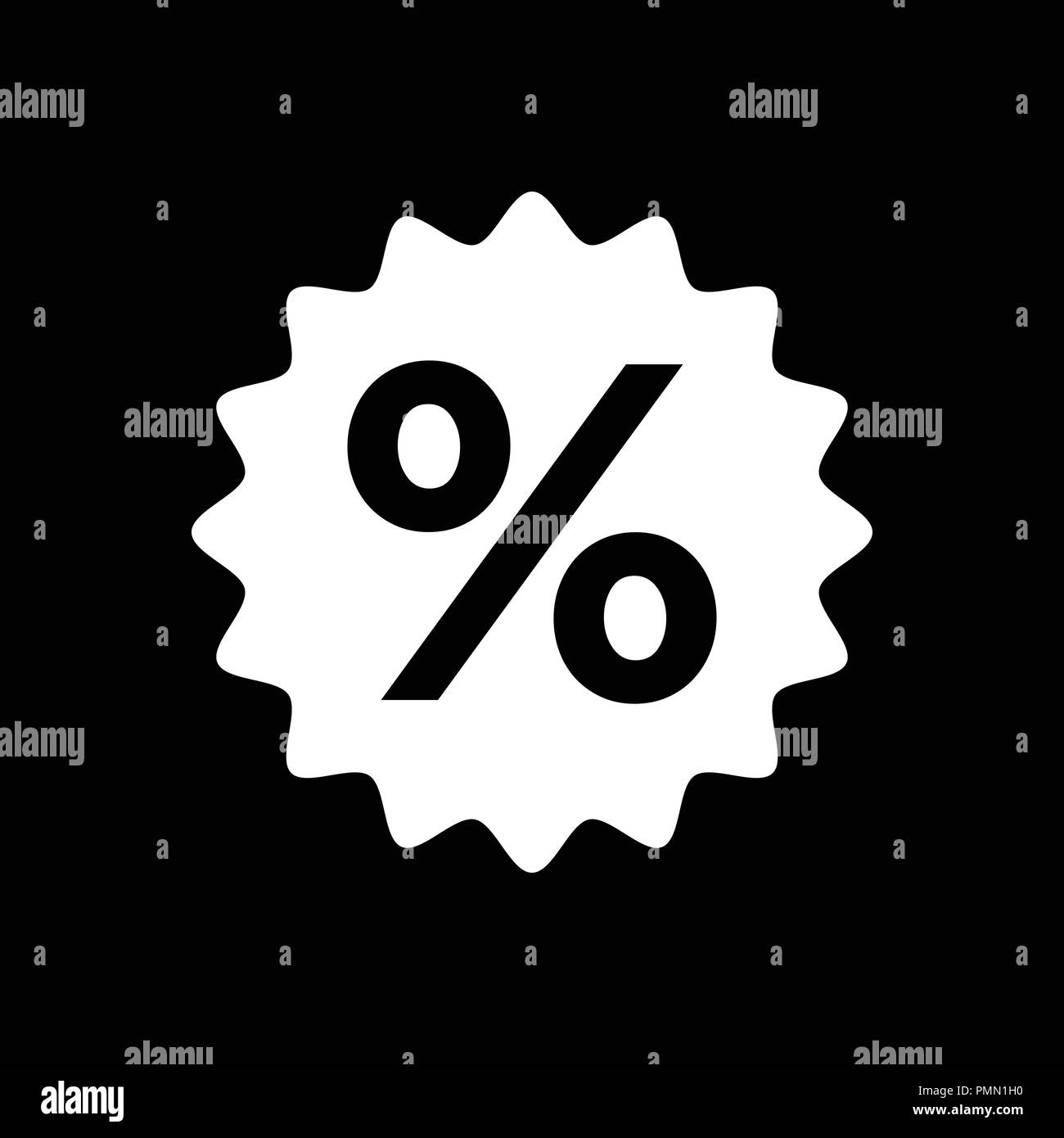 Percentage vector vectors Black and White Stock Photos & Images - Alamy