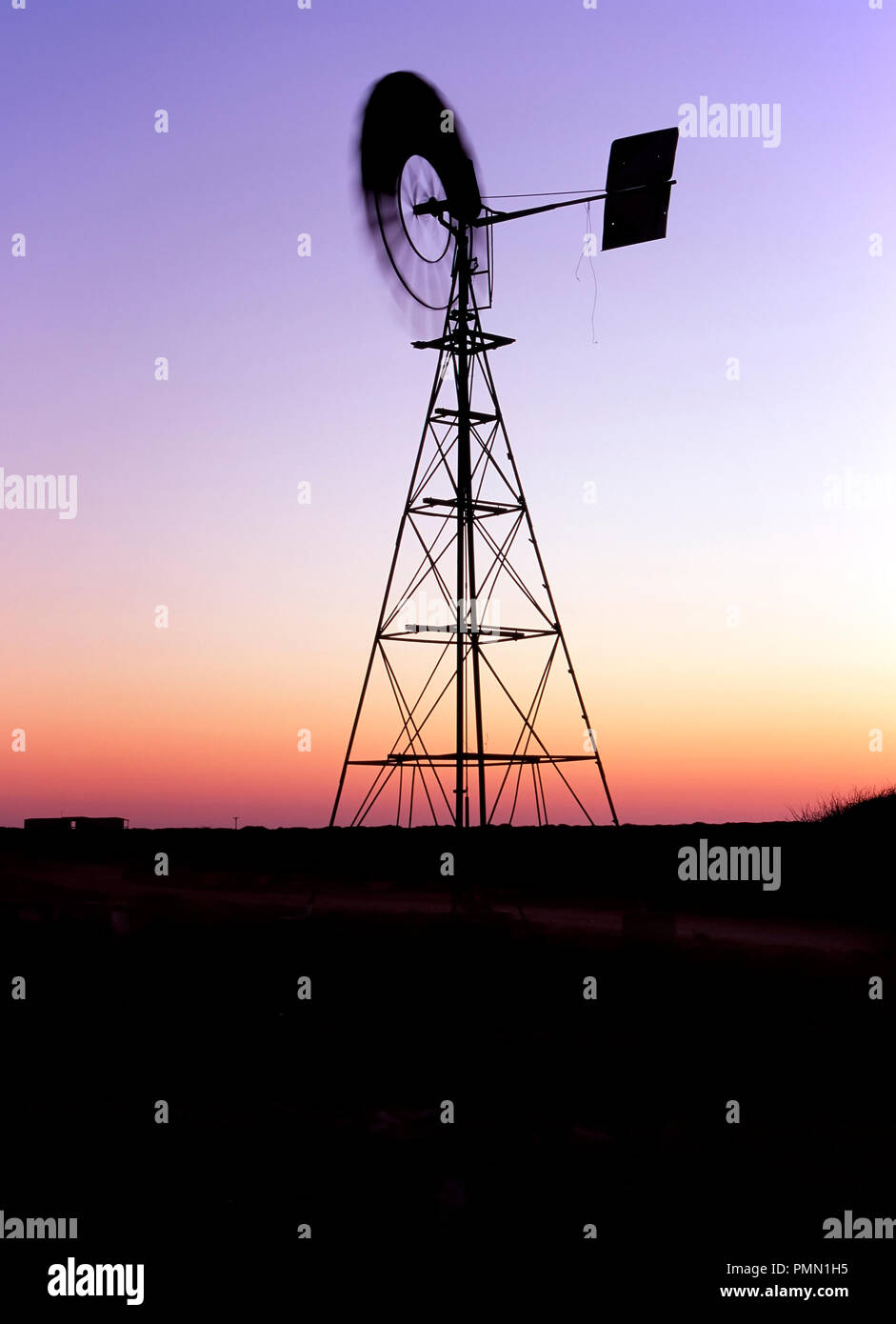 Australia outback windmill hi-res stock photography and images - Alamy
