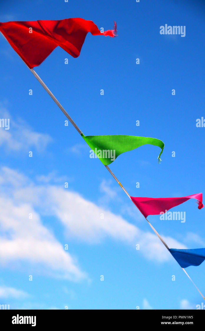 Flying flags hi-res stock photography and images - Alamy