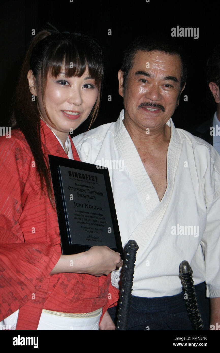 Juri Manase, Sonny Chiba 10/01/2011, "Singafest Asian Film Festival ...