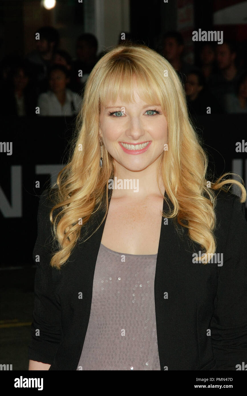 Melissa Rauch at the Premiere of Regency's "In Time". Arrivals held at ...