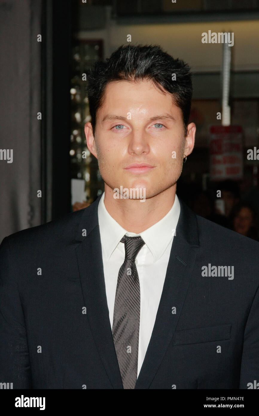 Toby Hemingway at the Premiere of Regency's "In Time". Arrivals held at ...