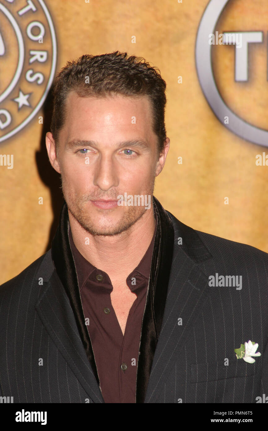 Matthew Mcconaughey 01/27/2008 "14th Annual Screen Actors Guild Awards ...
