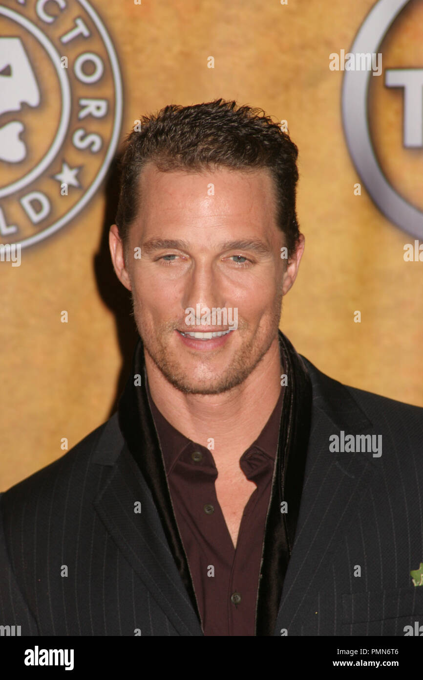 Matthew Mcconaughey 01/27/2008 "14th Annual Screen Actors Guild Awards ...