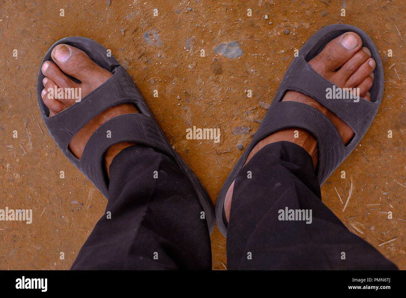Asian boy feet hi-res stock photography and images - Alamy