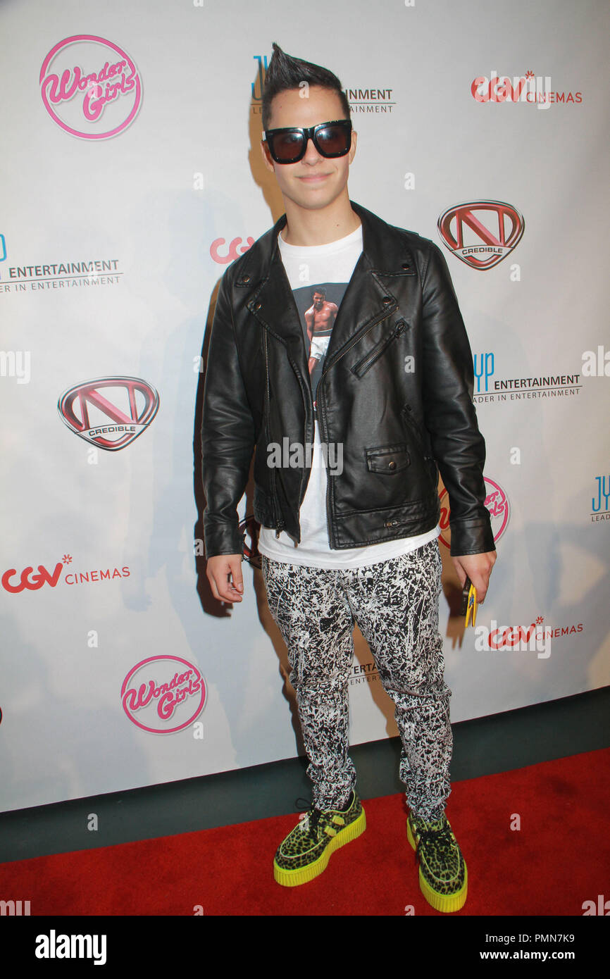Thomas Augusto 01/20/2012 "The Wonder Girls" Premiere held at CGV ...
