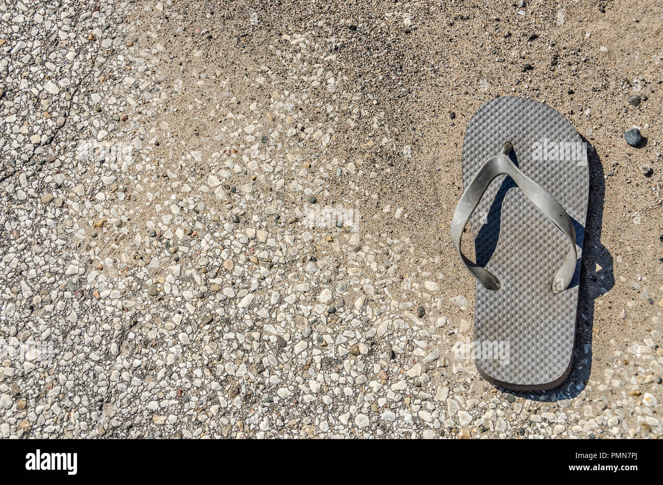 One flip flop hi-res stock photography and images - Alamy