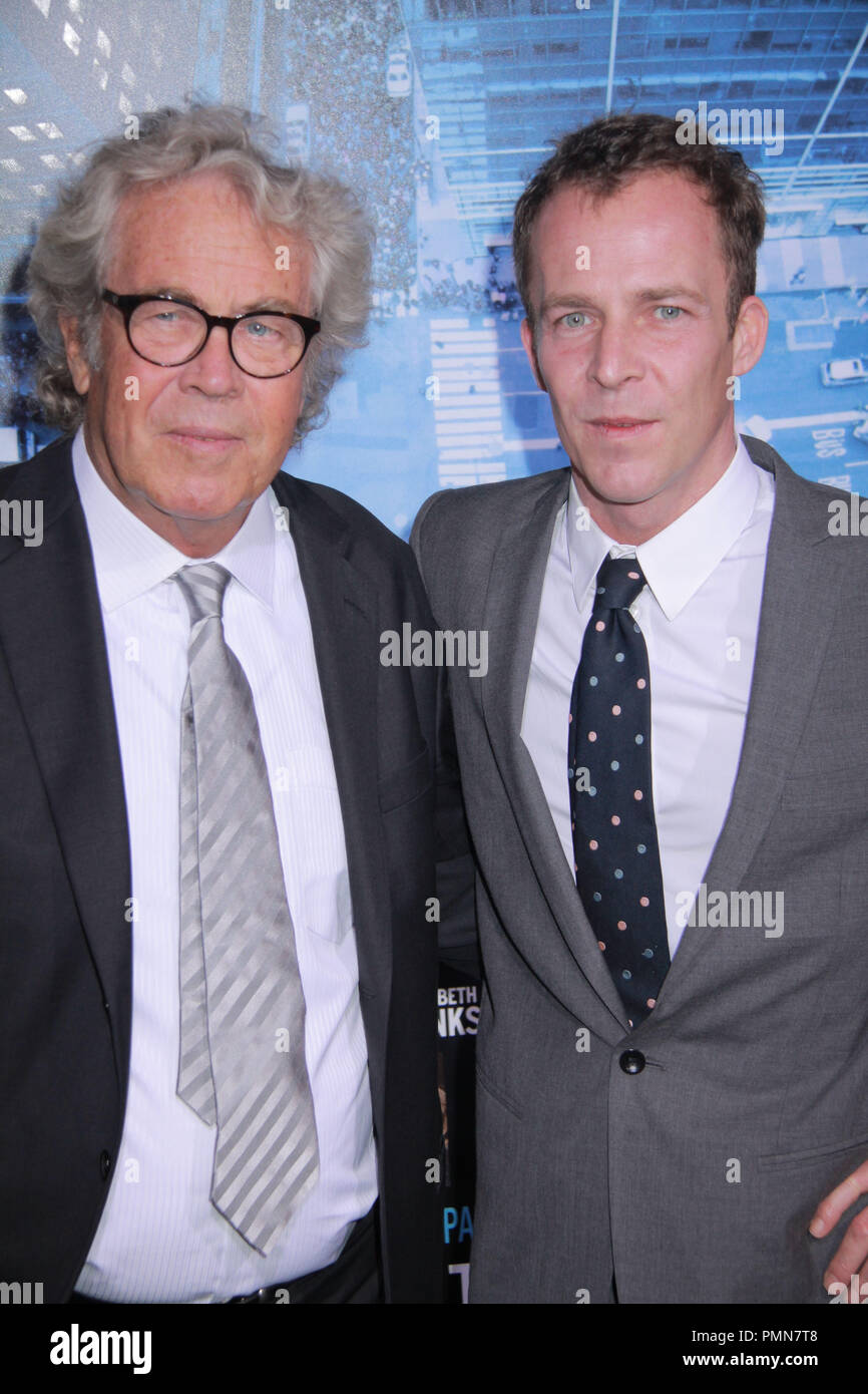 Asger Leth, father JÃ¸rgen Leth 01/23/2012 "Man On A Ledge" Premiere ...