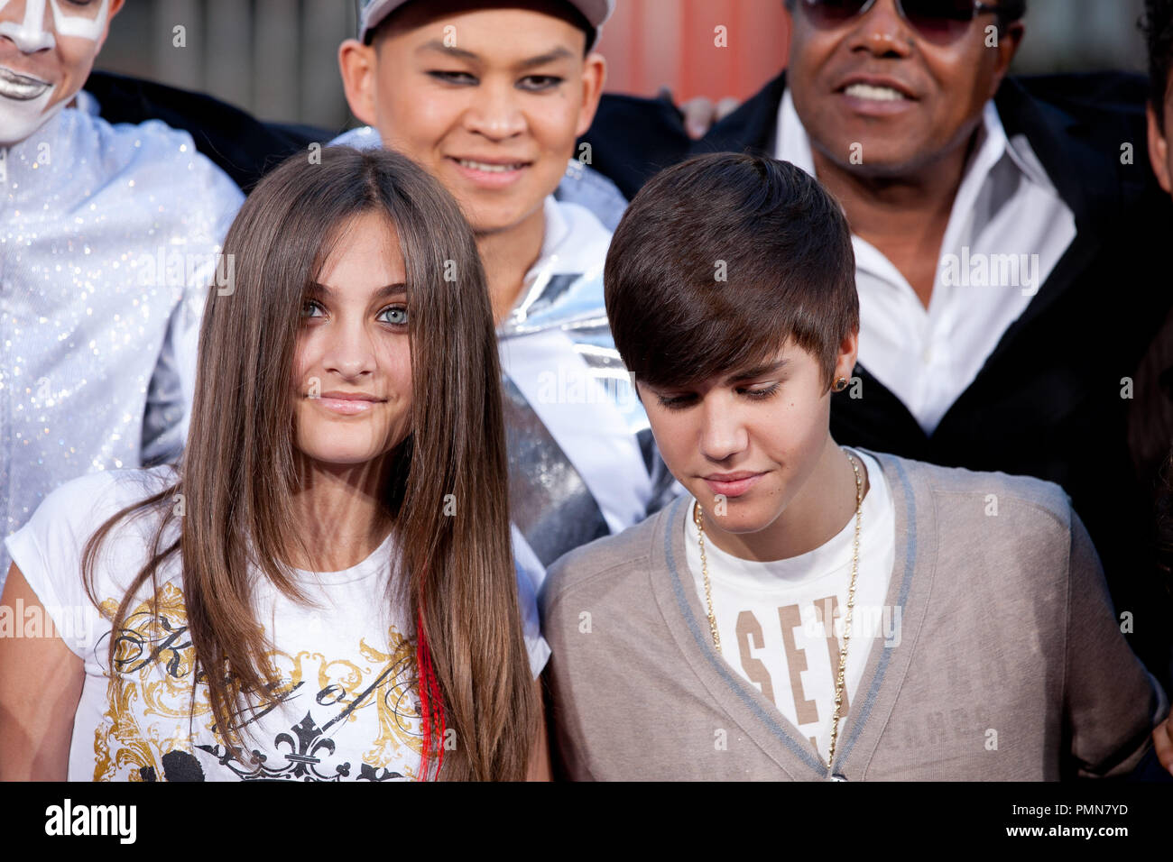Justin bieber and paris jackson hi-res stock photography and images - Alamy