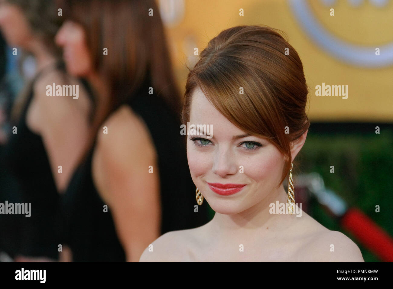 Emma Stone At The 18th Annual Screen Actors Guild Awards Arrivals Held