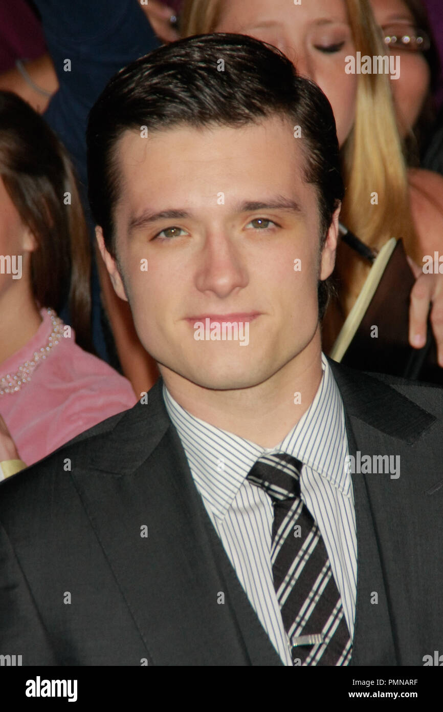 Josh Hutcherson at the Premiere of Lionsgate's "The Hunger Games ...