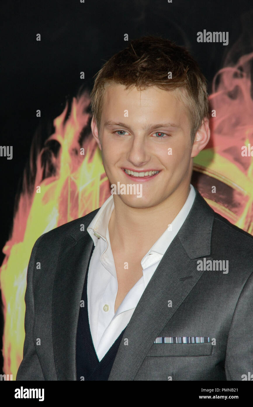 Alexander Ludwig at the Premiere of Lionsgate's "The Hunger Games ...