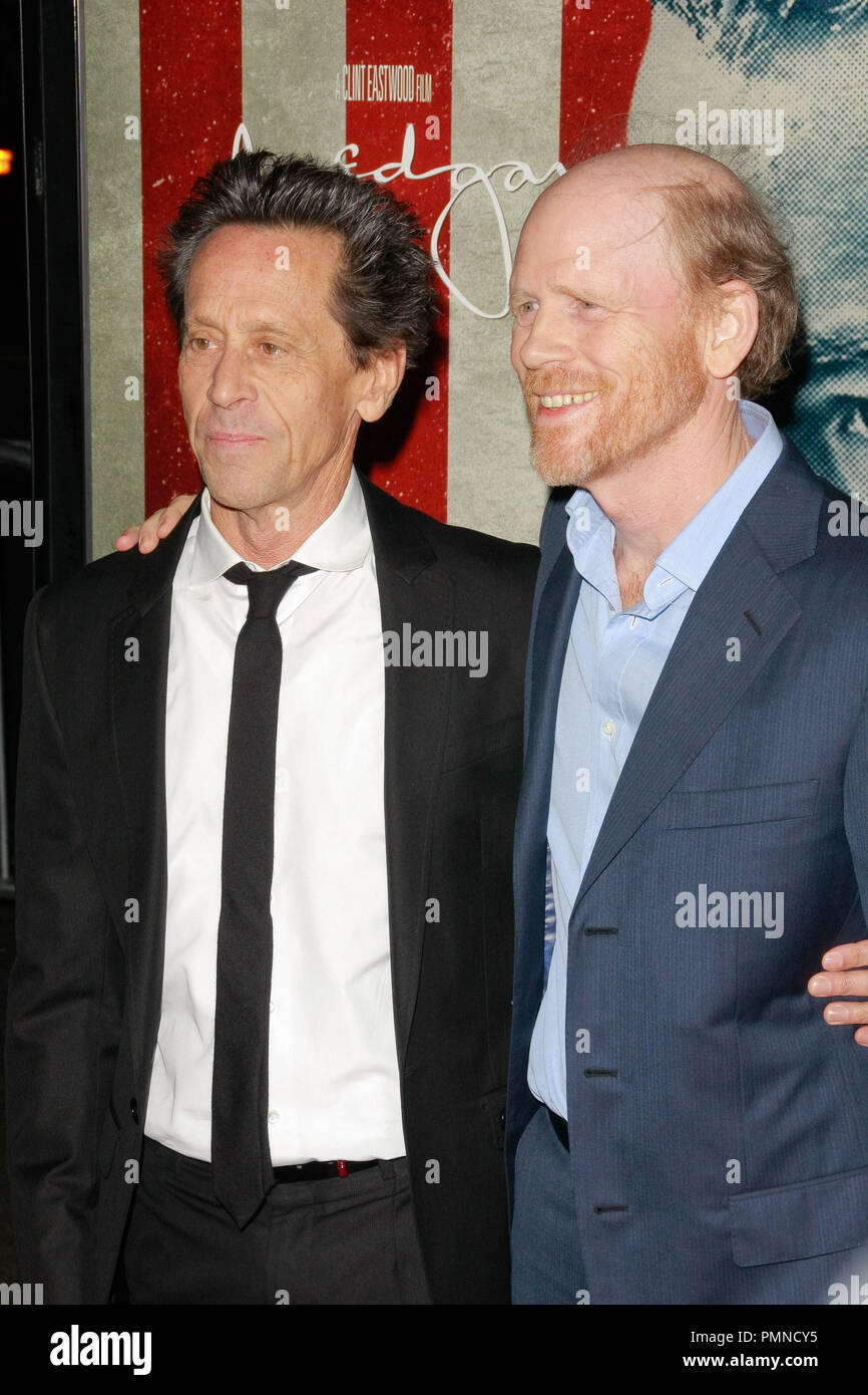 Brian Grazer and Ron Howard at the Premiere of AFI Fest 2011 "J. Edgar ...