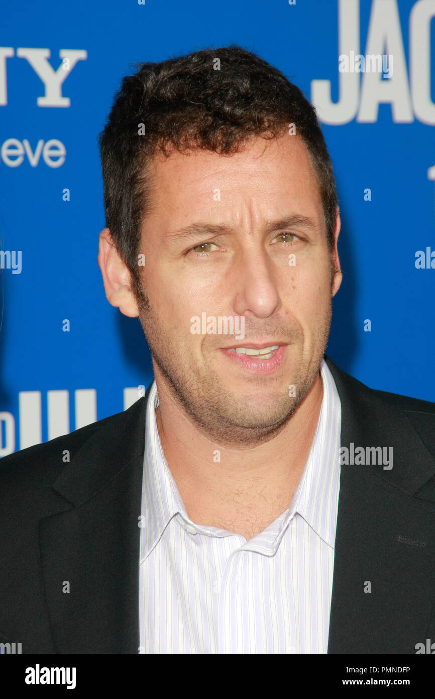 Adam Sandler at the Premiere of Columbia Pictures' "Jack and Jill ...