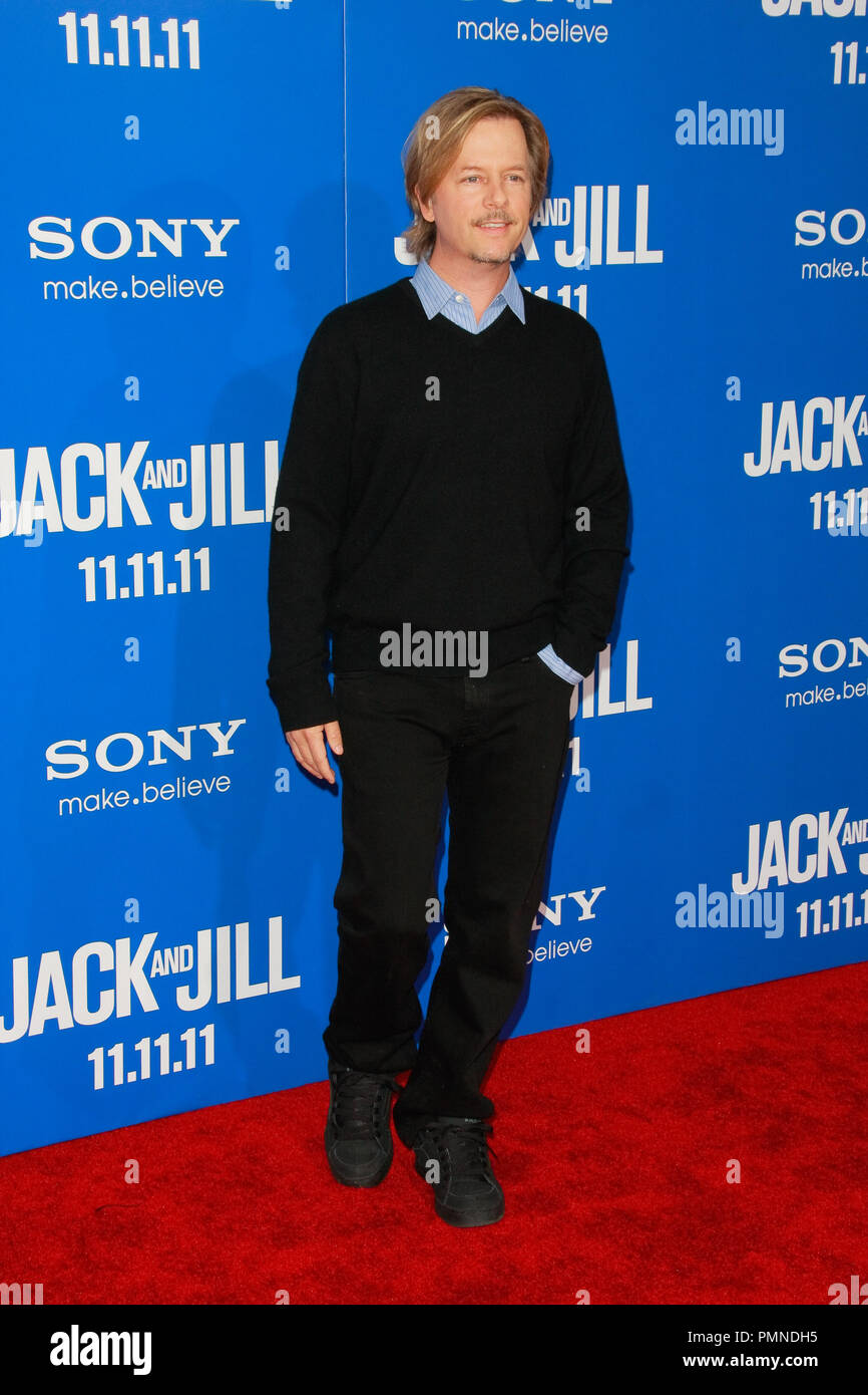 David Spade at the Premiere of Columbia Pictures' "Jack and Jill ...