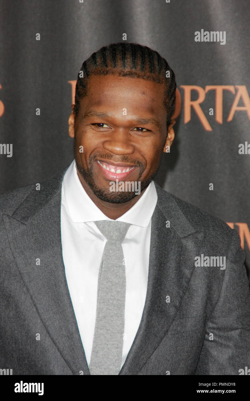 Curtis James Jackson (50 Cent) at the Premiere of Relativity's ...