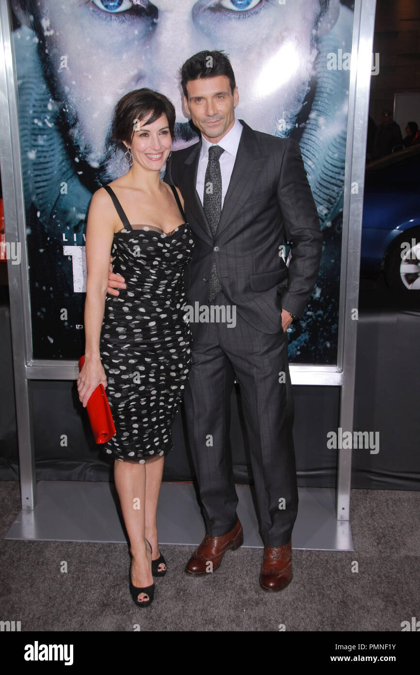 Frank Grillo, Wendy Moniz 01/11/2012 "The Grey" Premiere held at the ...