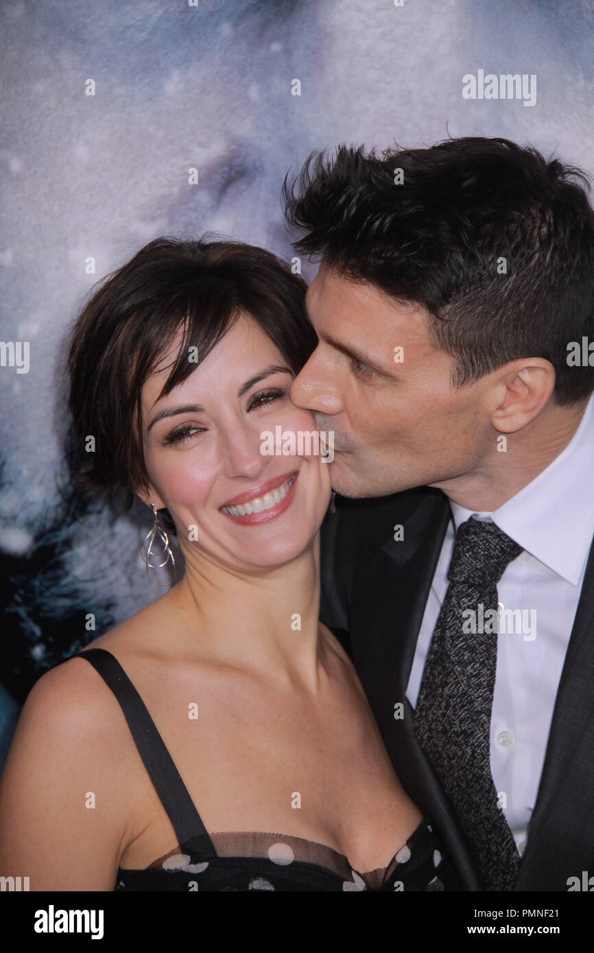 Frank Grillo, Wendy Moniz 01/11/2012 "The Grey" Premiere held at the ...