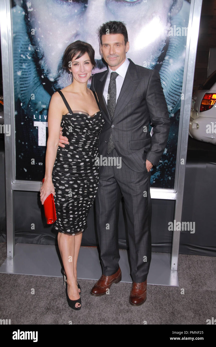 Frank Grillo, Wendy Moniz 01/11/2012 "The Grey" Premiere held at the ...