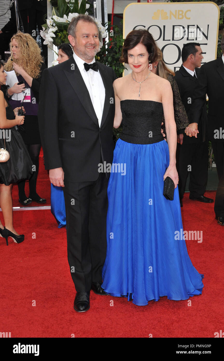 Hugh Bonneville & Elizabeth McGovern at the 69th Golden Globe Awards at ...