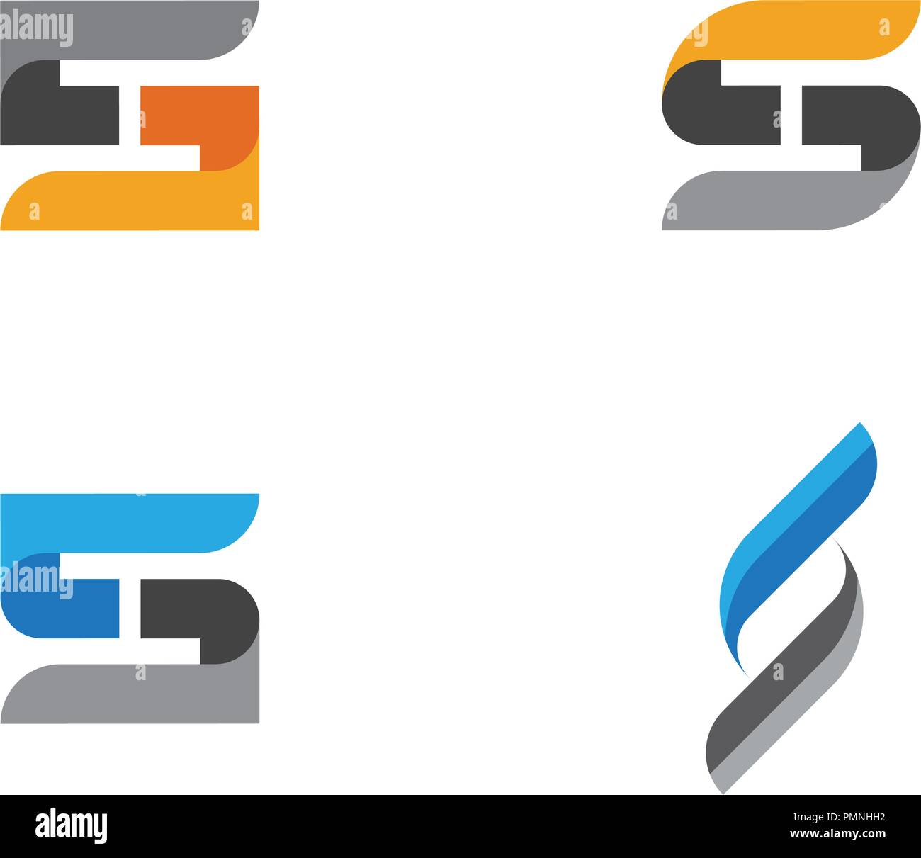 Business corporate S letter logo design vector Stock Vector Image & Art ...