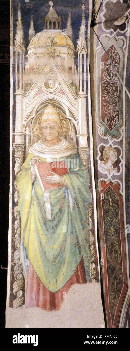 Bicci di Lorenzo, Florence, San Francesco, St Gregory the Great Stock ...