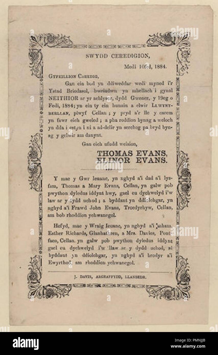 Thomas evans hi-res stock photography and images - Alamy