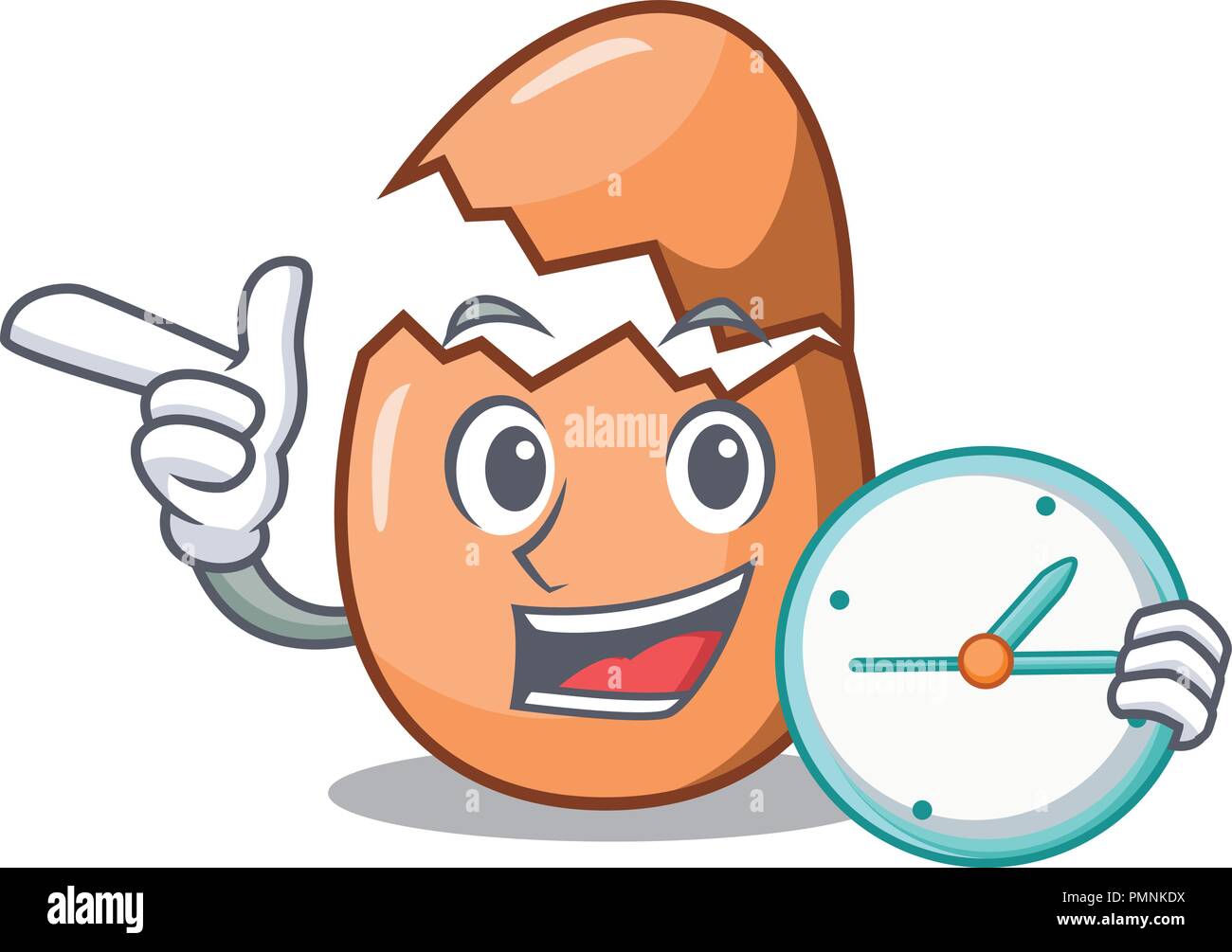 Broken clock illustration Stock Vector Images - Alamy