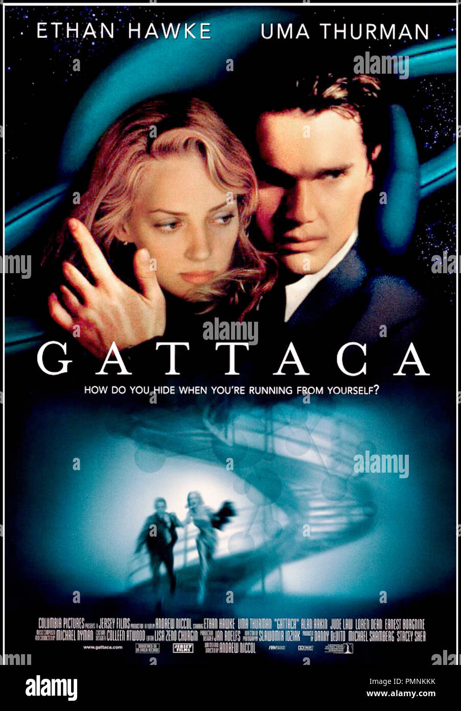 Ethan Hawke Uma Thurman Gattaca Stock Photos & Ethan Hawke Uma Thurman ...