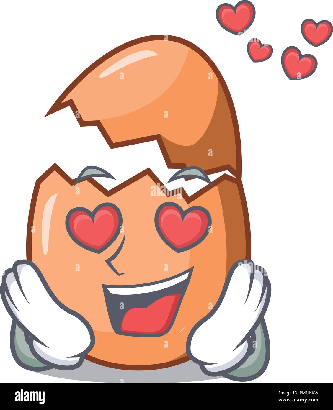 Fresh broken egg in Stock Vector Images - Alamy