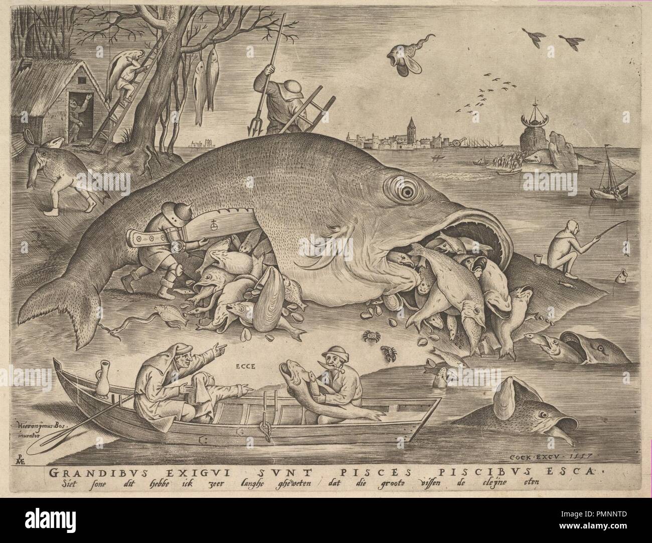 Little fish eat big fish hi-res stock photography and images - Alamy