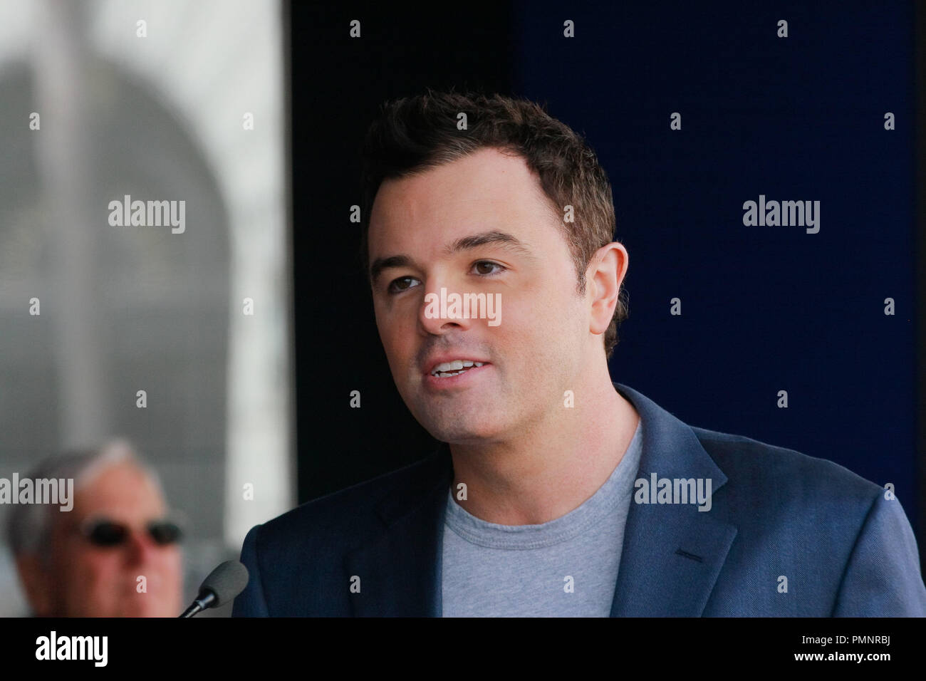 Seth macfarlane walk of fame star hi-res stock photography and images ...