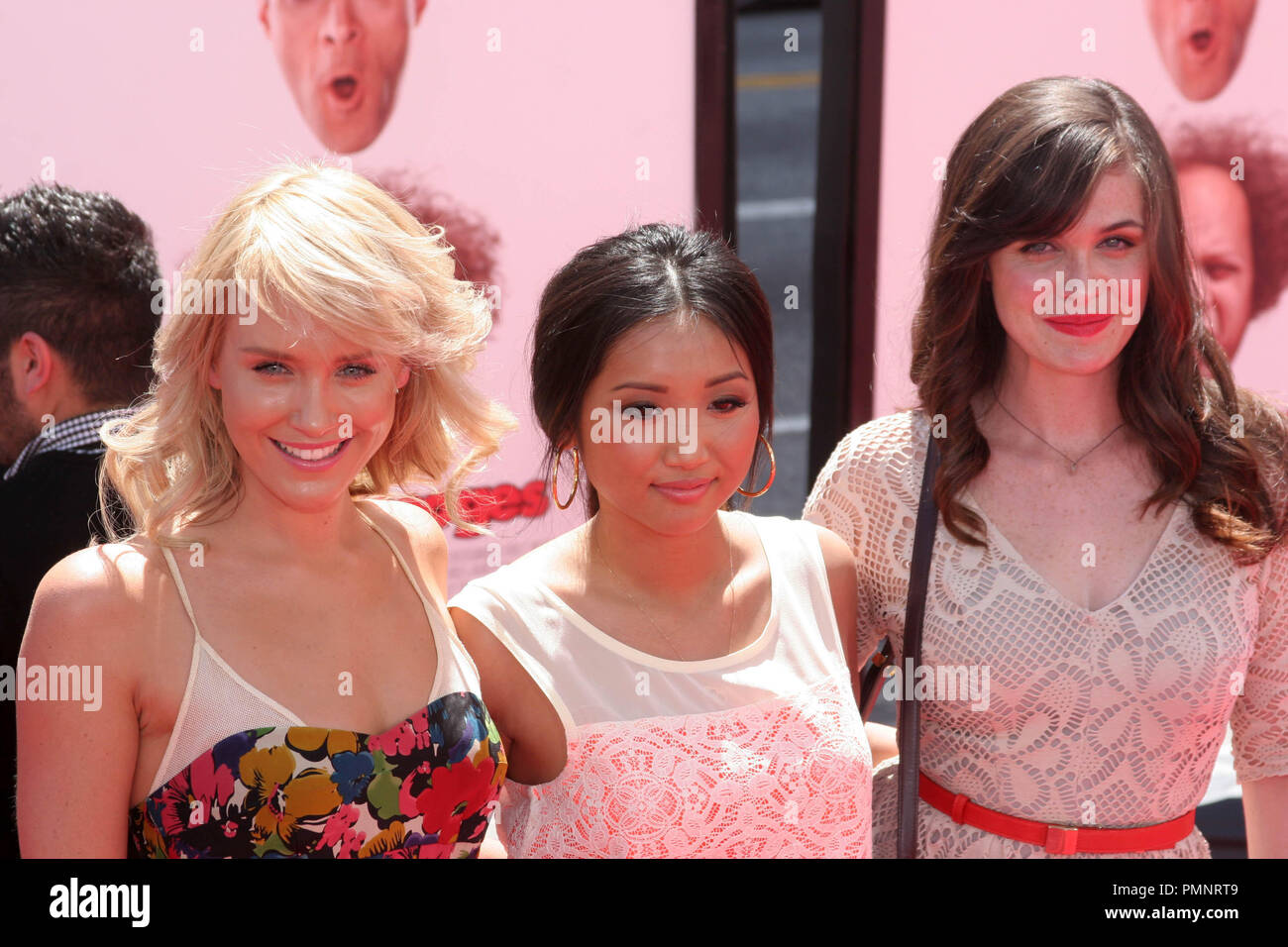 Nicky Whelan, Brenda Song and Christine Woods at the world premiere of ...