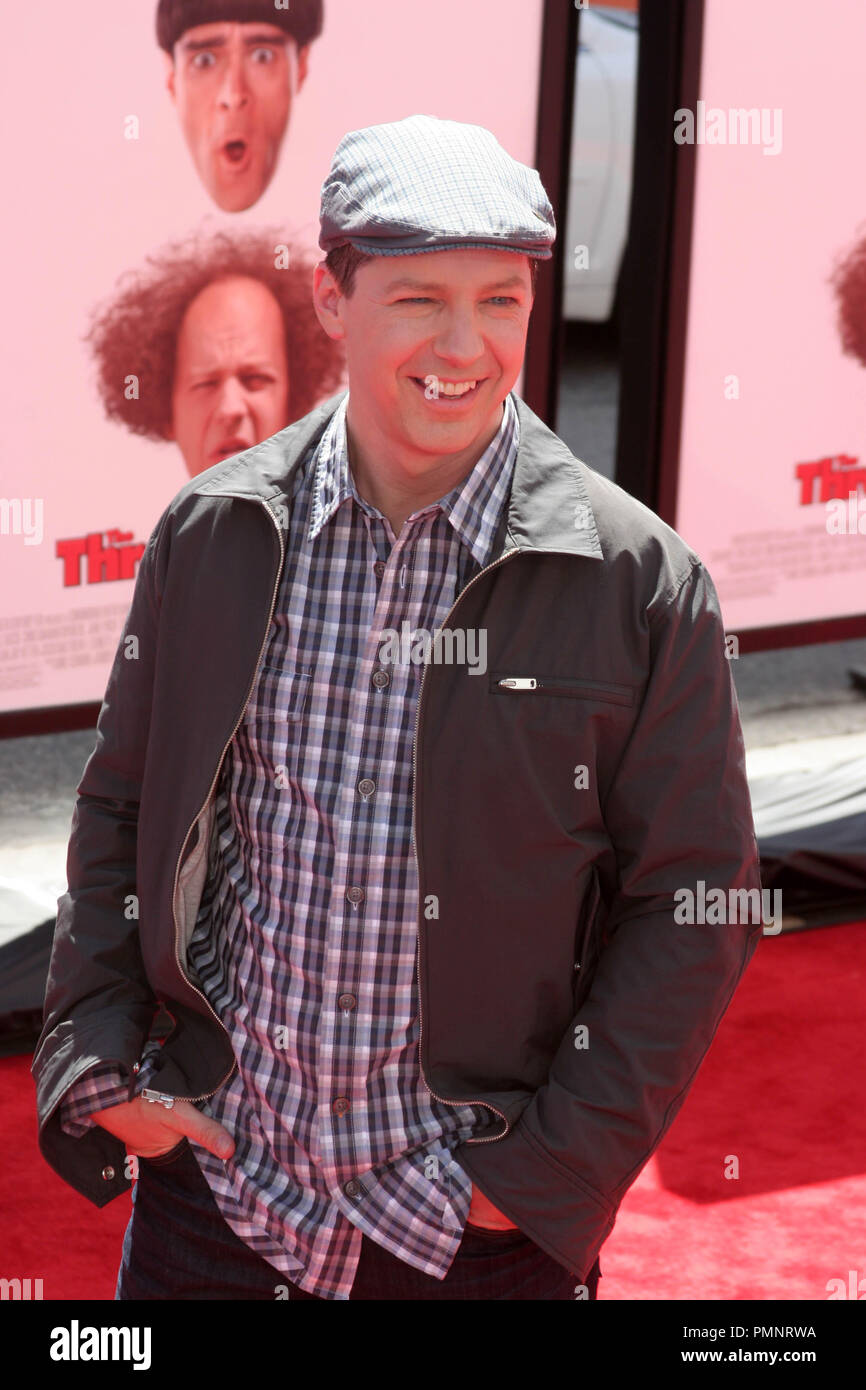 Sean Hayes at the world premiere of 20th Century Fox "The Three Stooges ...