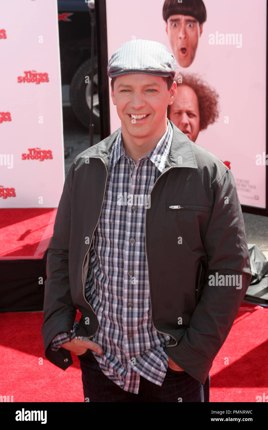 Sean Hayes at the world premiere of 20th Century Fox "The Three Stooges ...