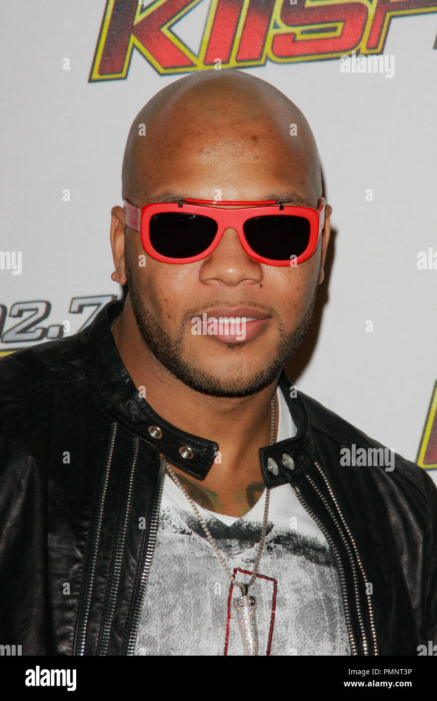 Flo Rida at Kiis FM's Jingle Ball 2011. Arrivals held at Nokia Theatre ...