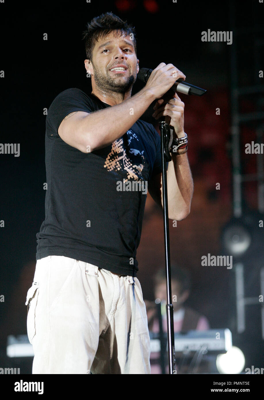 Ricky Martin performs in concert at the American Airlines Arena in ...