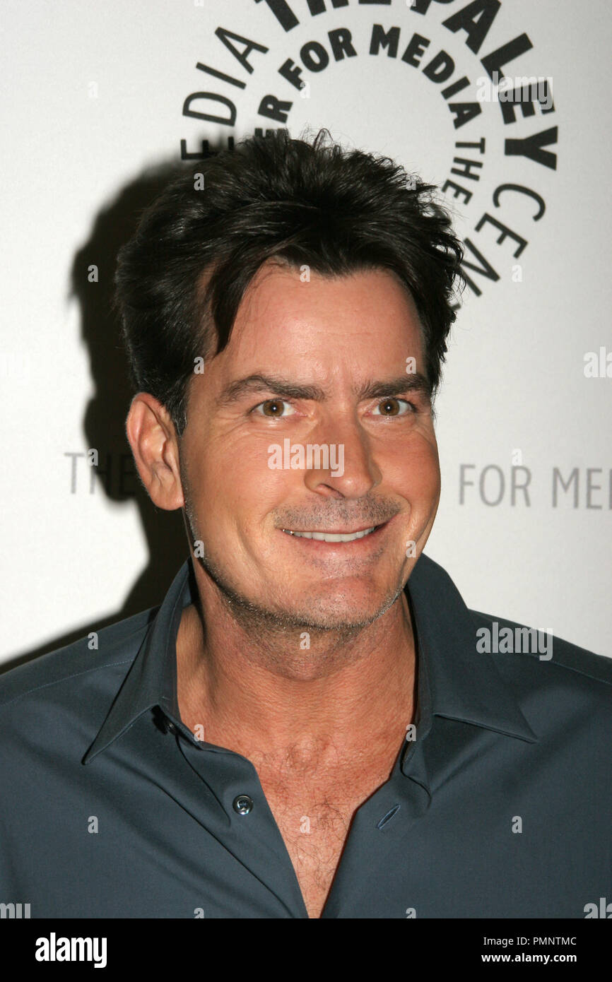 Charlie Sheen 10/03/2007 "Two and a Half Men:100th Episode Celebration ...