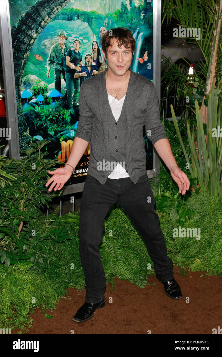 Chase Ryan Jeffery at the Premiere of New Line Cinema's "Journey 2: The ...