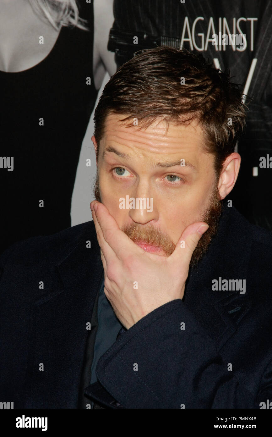 Tom Hardy at the Premiere of 20th Century Fox's "This Means War ...