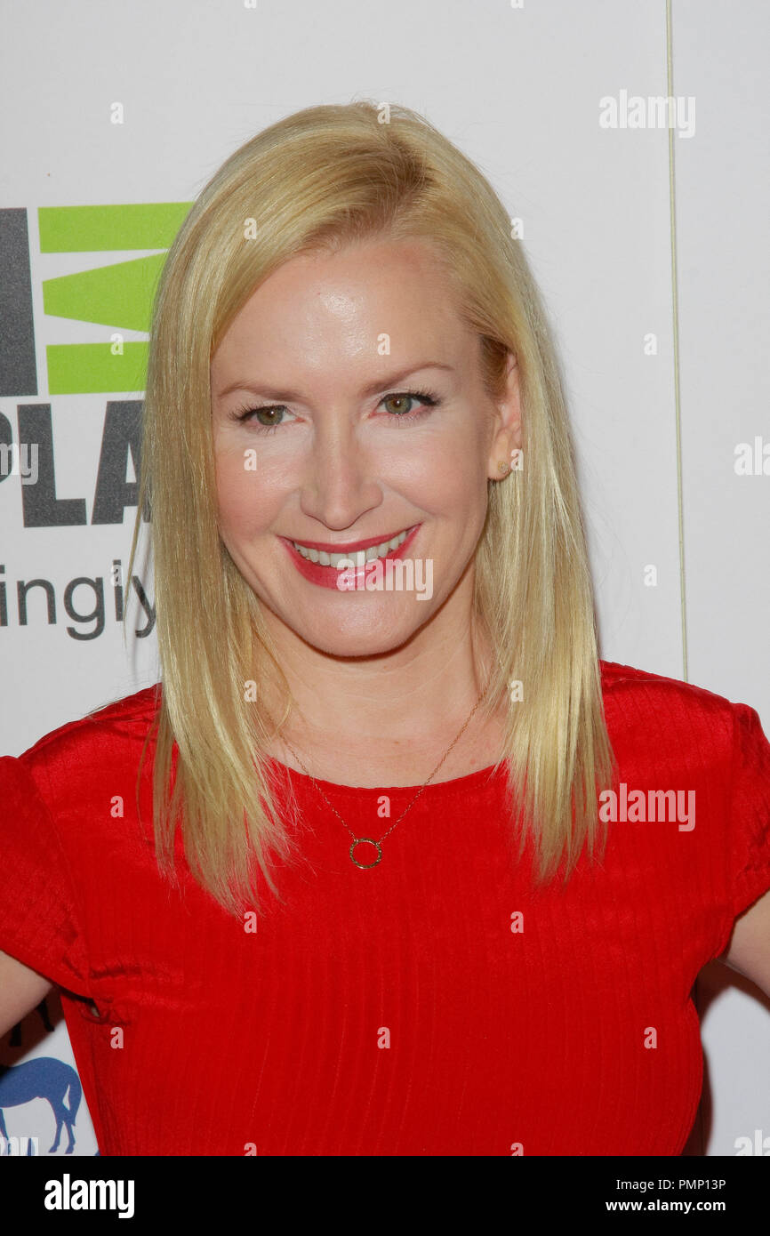 Angela Kinsey at the26th Annual Genesis Awards. Arrivals held at The ...