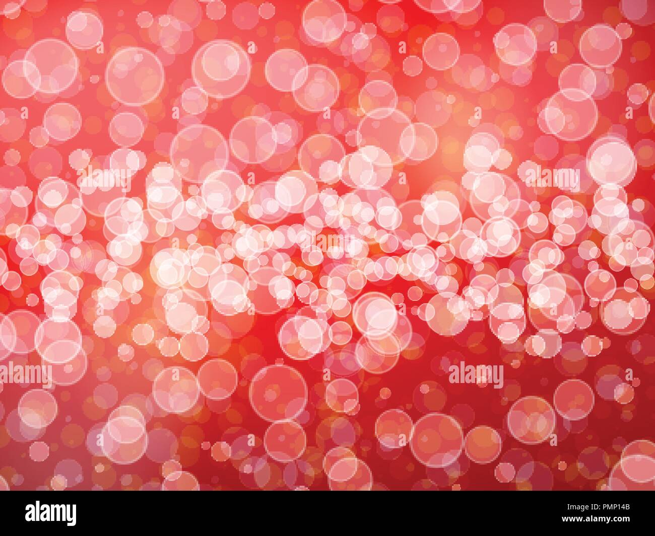 Abstract background with bokeh effect. Vector illustration Stock Vector ...