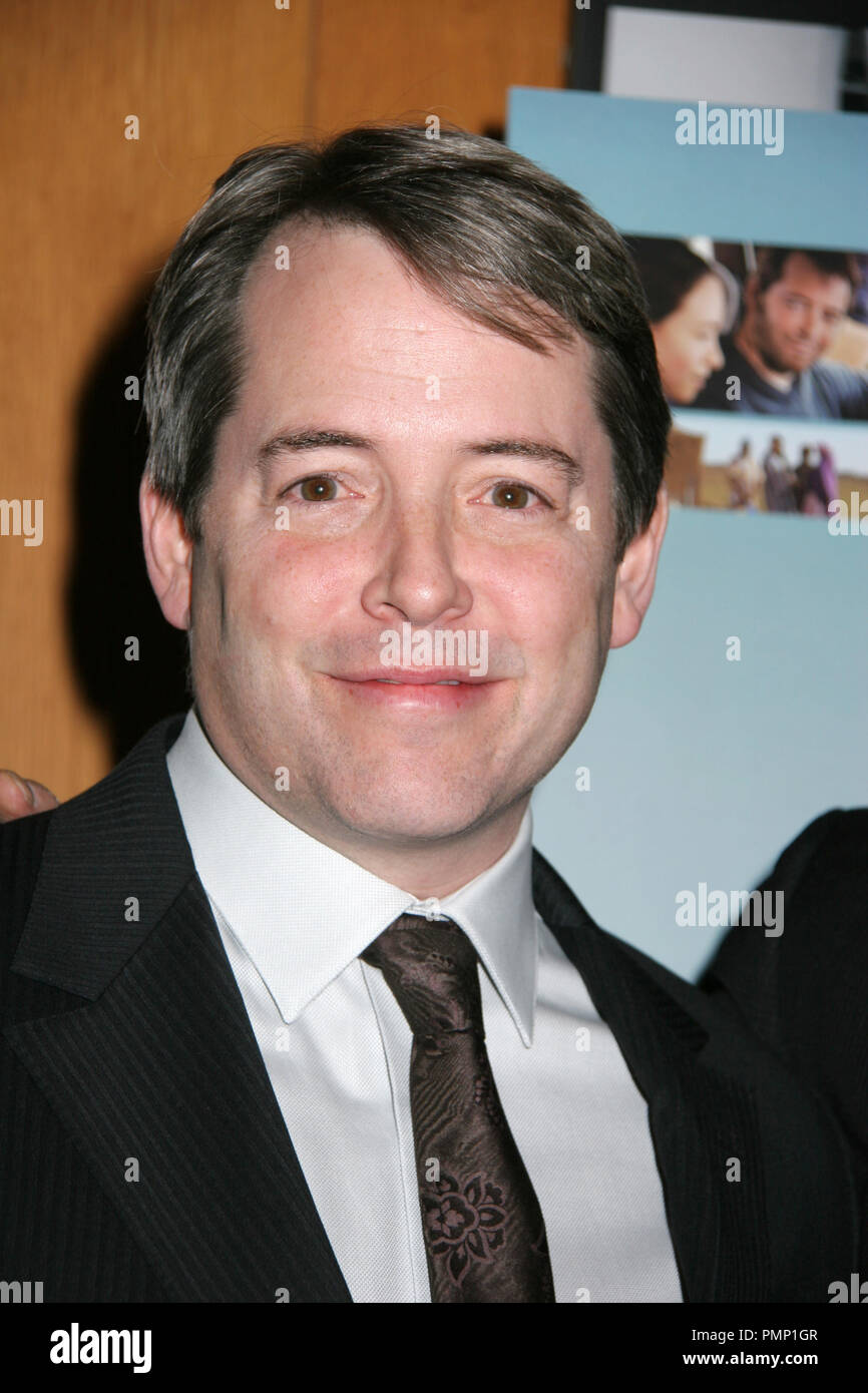 01/07/2010 Matthew Broderick "Wonderful World" Premiere @ DGA Theatre ...