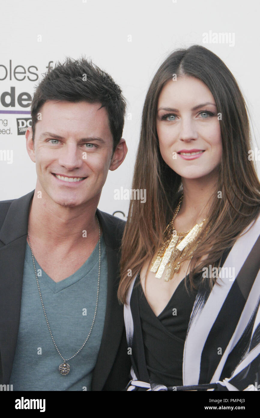 Brandon Johnson, his guest 07/22/2012 Staples For Students Party held ...