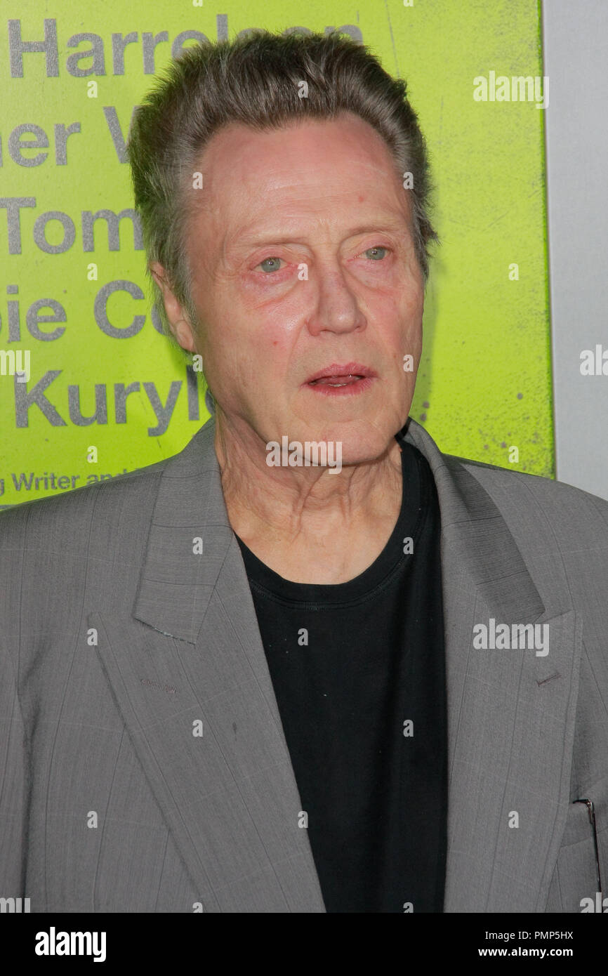 Christopher Walken at the Premiere of CBS Films' "Seven Psychopaths ...