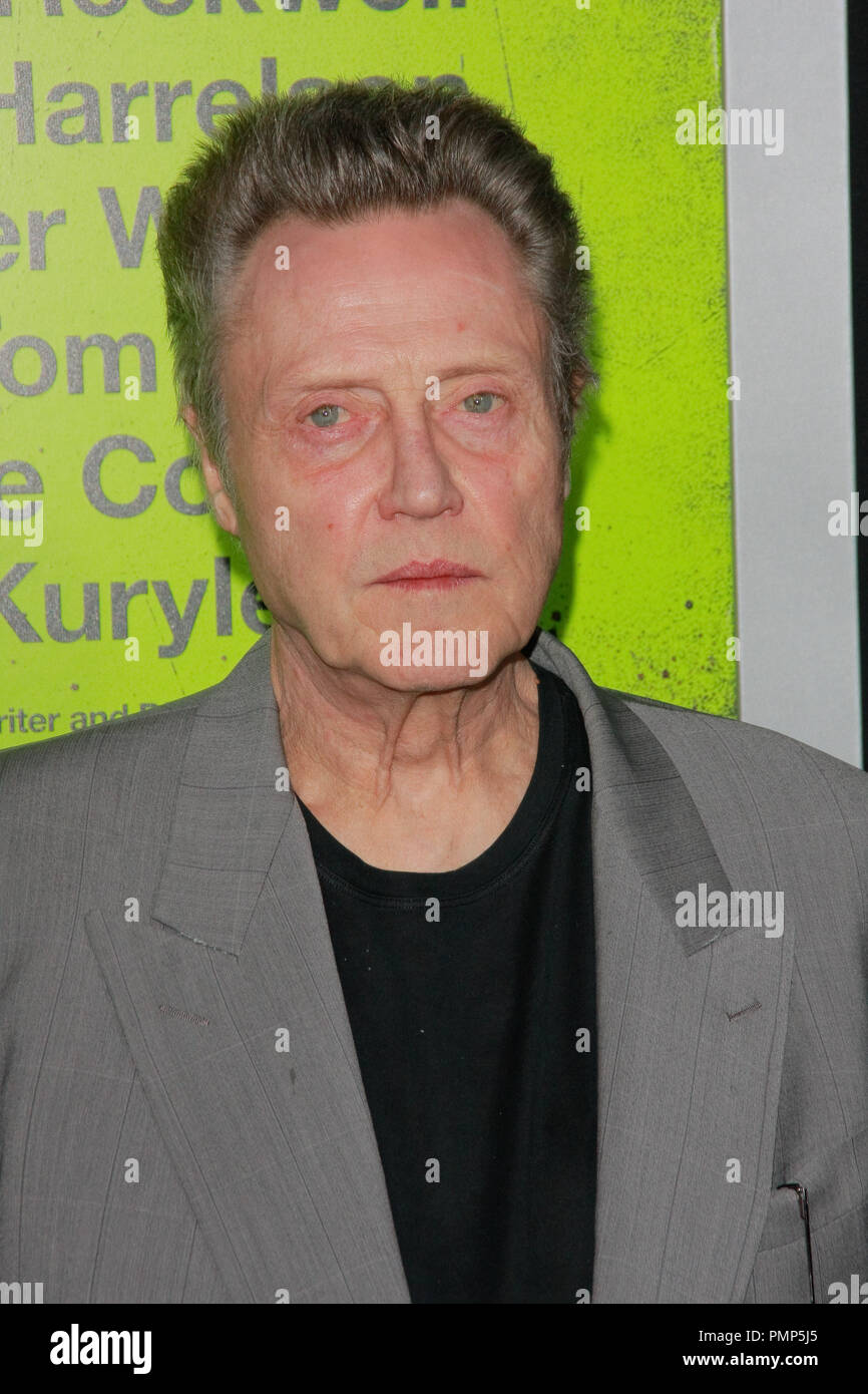 Christopher Walken at the Premiere of CBS Films' "Seven Psychopaths ...