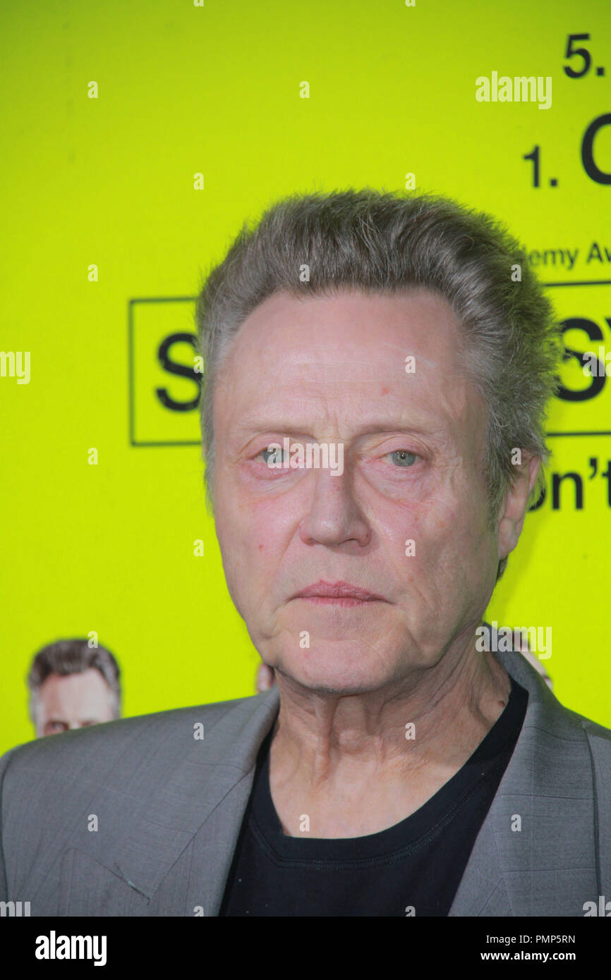 Christopher Walken 10/01/2012 "Seven Psychopaths" Premiere held at ...